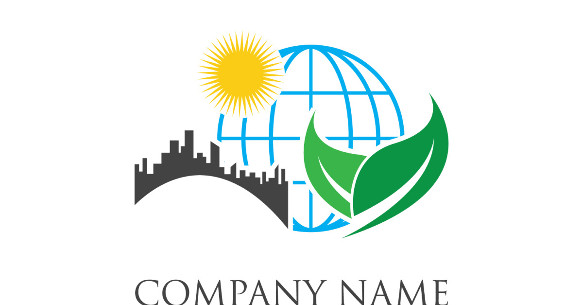 World leaf go green logo vector v35 #392547 - TemplateMonster