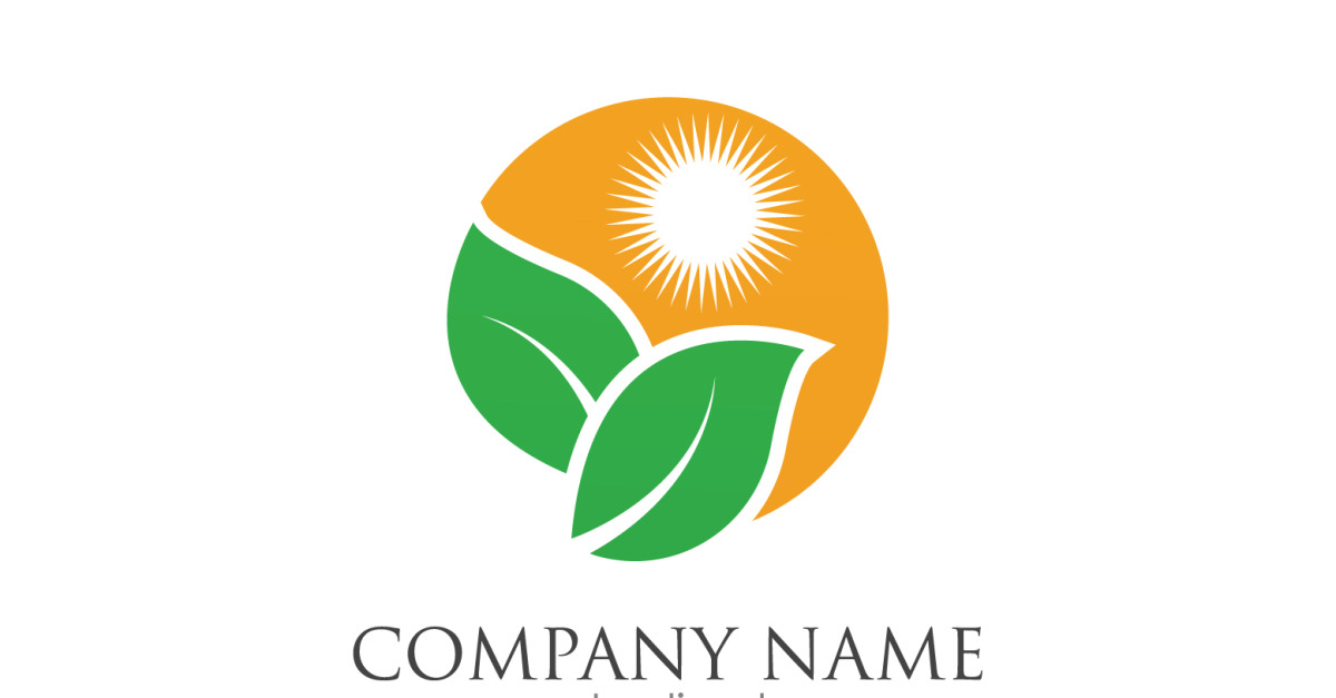World leaf go green logo vector v5 #392520 - TemplateMonster