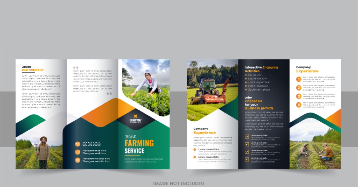 Tri Fold Brochure Template Powerpoint