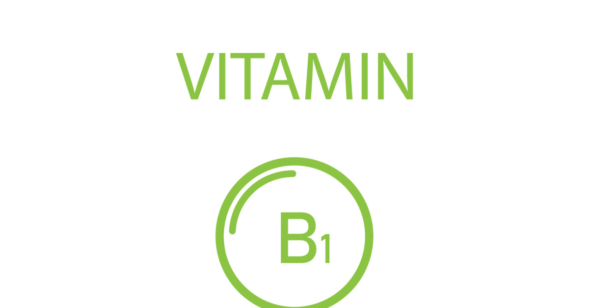 Vetor de modelo de logotipo de ícone de vitamina b1 v3