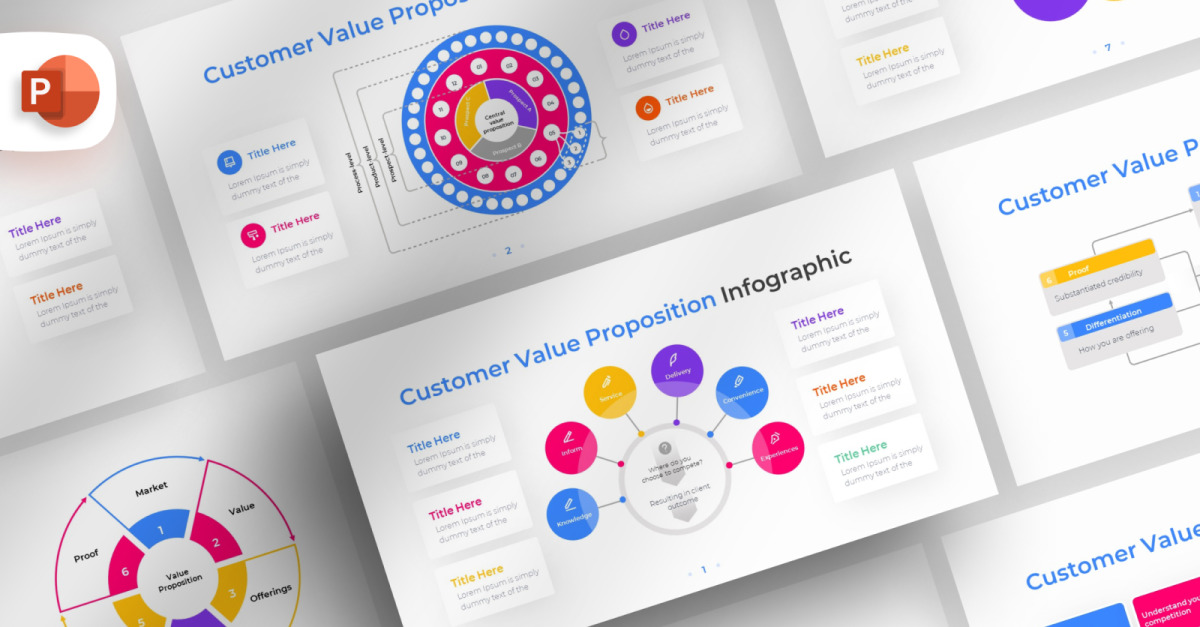Customer Value PowerPoint Infographic Template