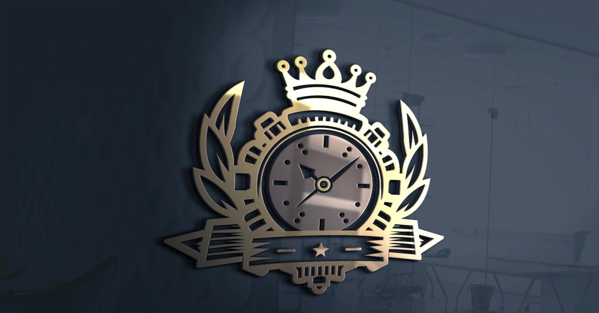 Vector de plantilla de logotipo de tienda de relojes