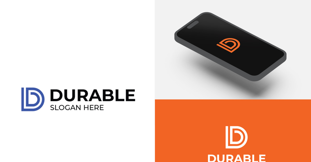 D abstract logo design template #394863 - TemplateMonster