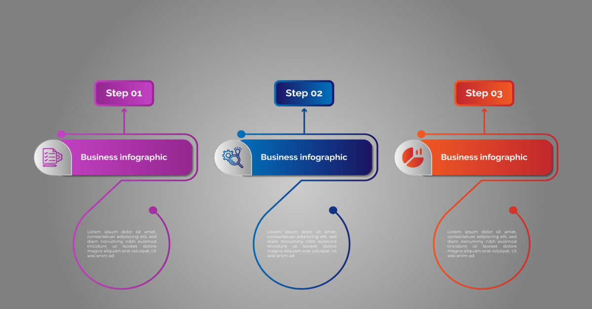Creative vector eps statistic info data template.