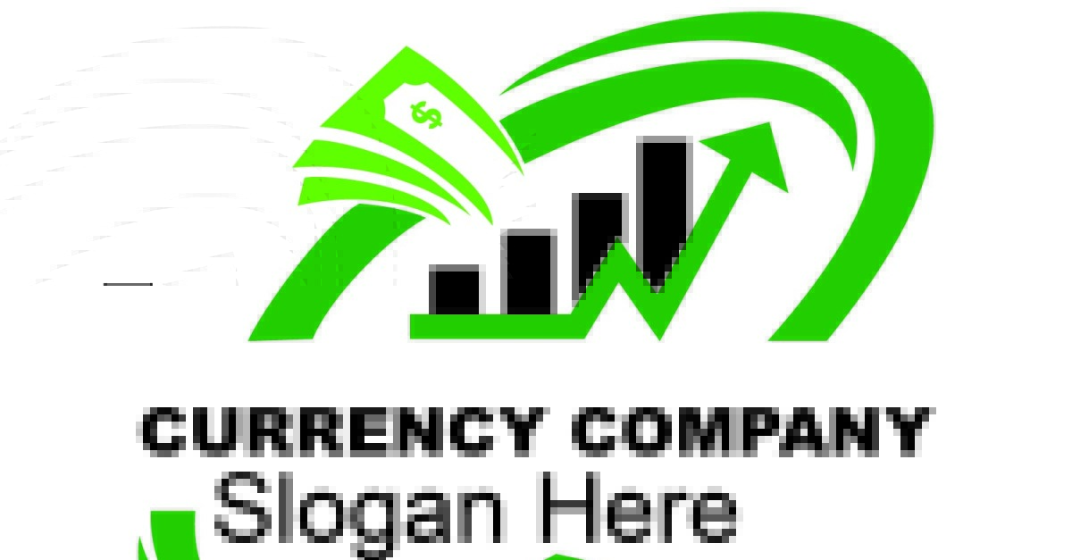 Currency Logo Template For Currency Trading And Investment