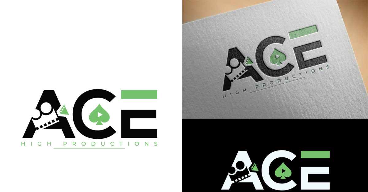 Ace High Productions logo template #395871 - TemplateMonster