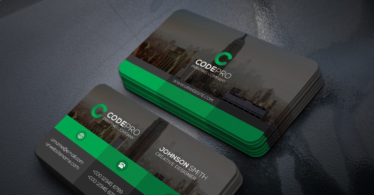 Multipurpose Business Card 00040 #395884 - TemplateMonster