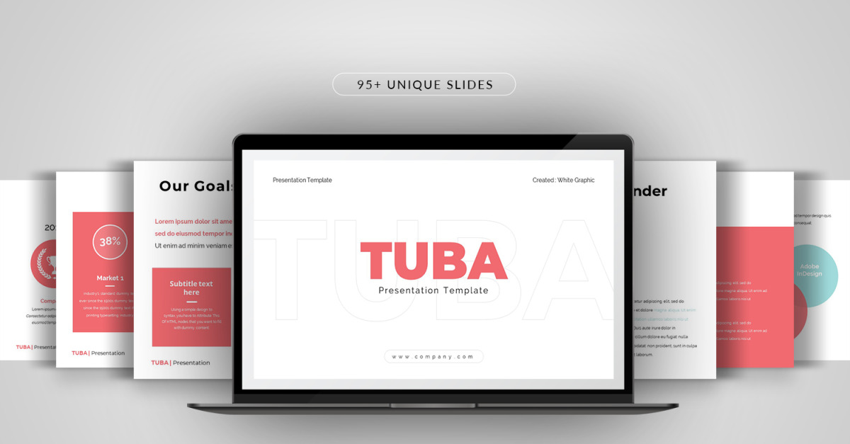 Tuba PowerPoint Template - Presentation - TemplateMonster