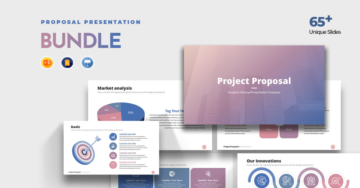Project Proposal, Simple and Minimal Presentation Bundle