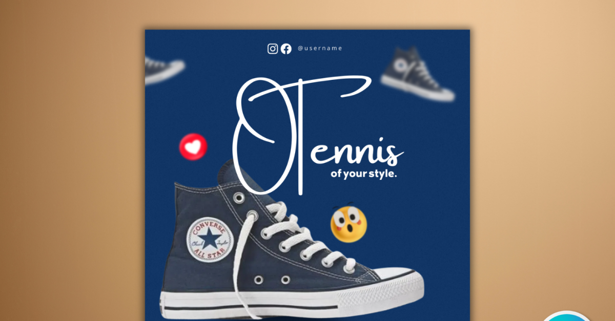 Shoe Sale Social Media Template 14 - Editable in Canva