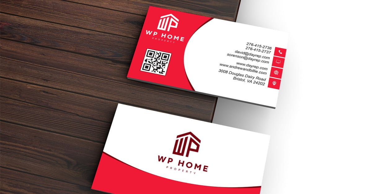 Business Card for Property Analyst - Corporate Identity - Visiting Card ...
