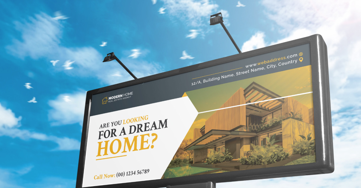 Hud Real Estate Banner Sign Real Estate Signs & Construction Signs