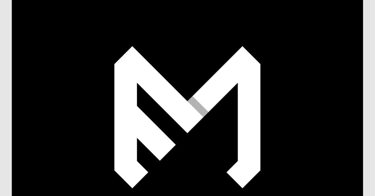 Letter M E Monogram Geometric Logo #397431 - TemplateMonster