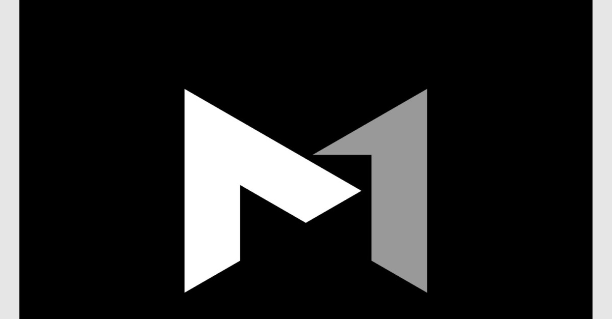 Letter M Number 1 Monogram Logo #397578 - TemplateMonster