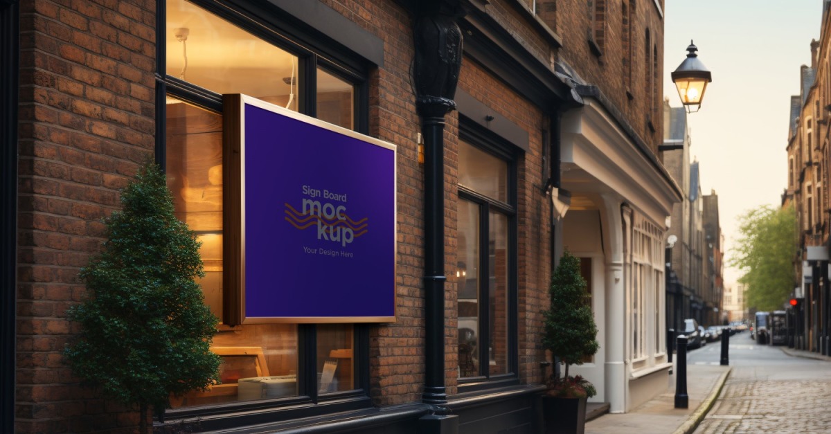 大型路边广告牌 29 #398560 - TemplateMonster