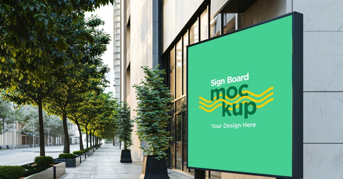 Large roadside Sign Board For Advertisement 01