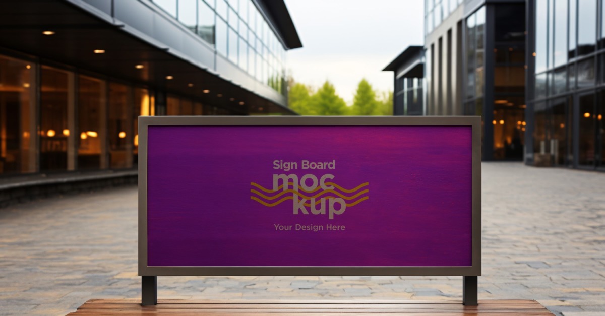 Large roadside Sign Board For Advertisement 02