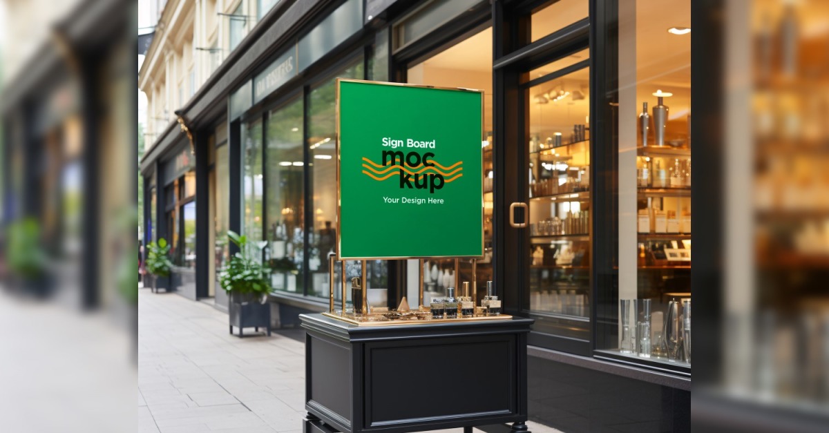 Small roadside Sign Board For Advertisement 01