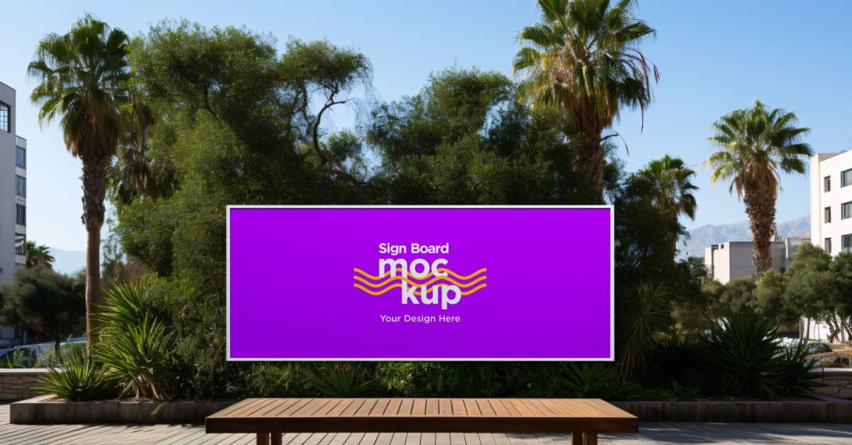 Large roadside Sign Board For Advertisement 03