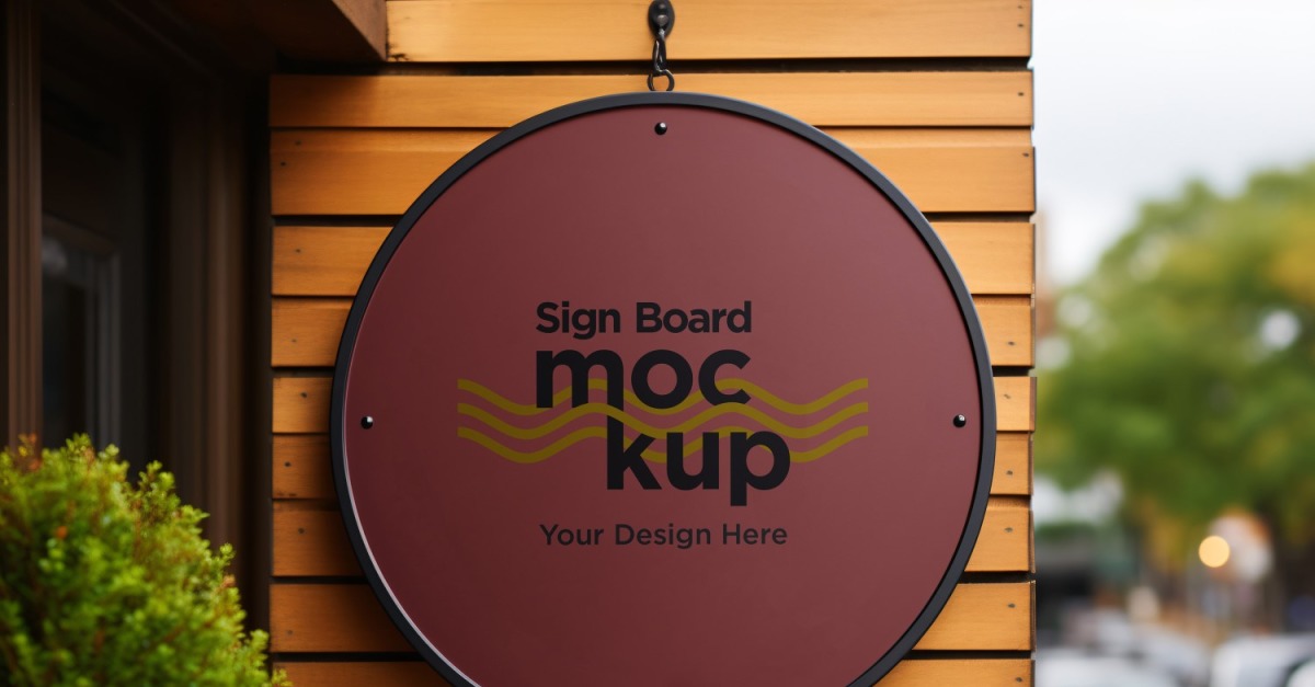 Roadside Sign Board For Advertisement 05 - TemplateMonster