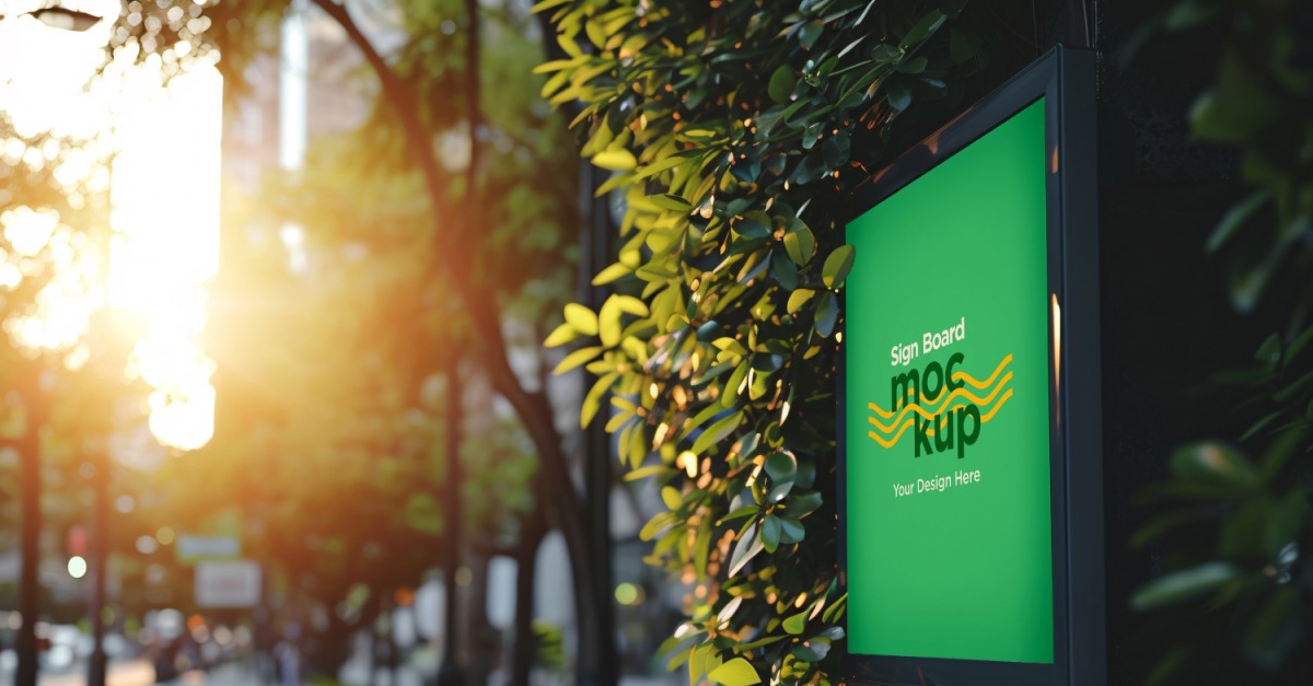 Roadside Sign Board For Advertisement 11 - TemplateMonster