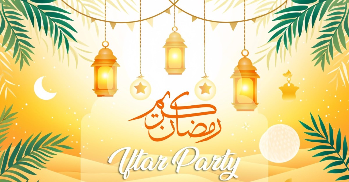Ramadan Iftar Party Banner Design Template - TemplateMonster