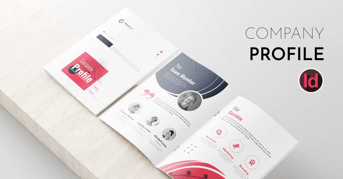 Şirket Profili Şablonu - 16 Sayfa Broşür Şablonu