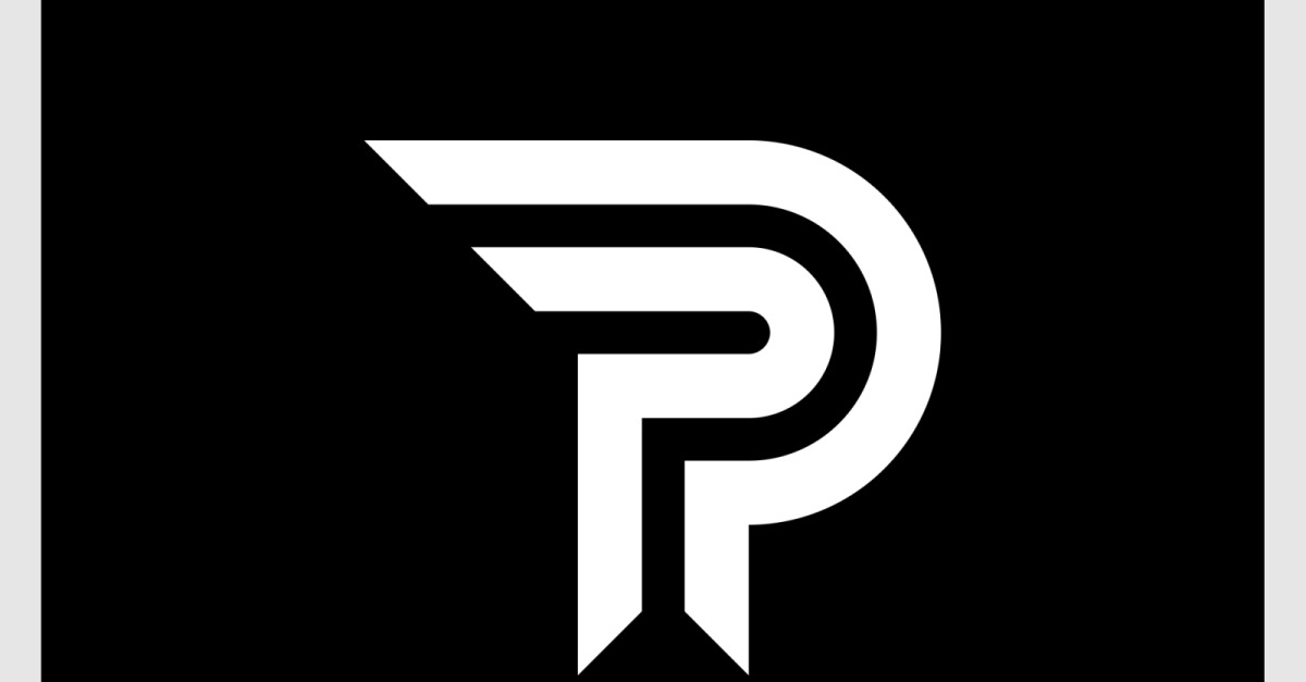P Harfi veya PP Modern Monogram Logosu - TemplateMonster