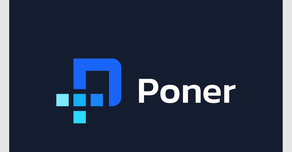 Letter P Data Load Technology Logo #400238 - TemplateMonster