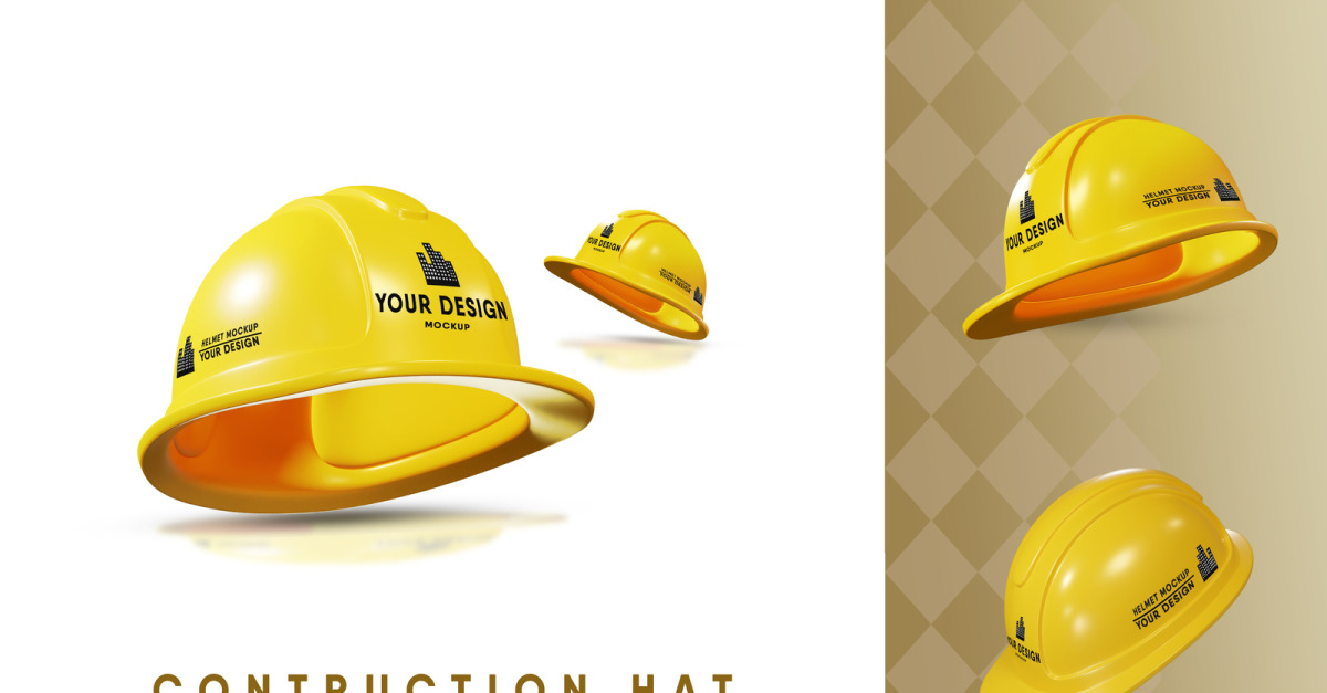 Contruction Hat I Easy Editable #400487 - TemplateMonster