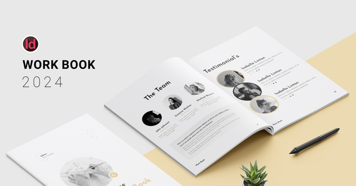 Course Workbook - Multi-purpose Workbook Template