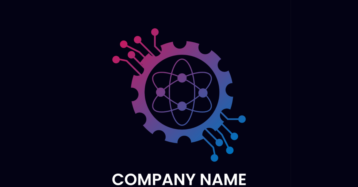 Technology Vector Logo Design Template - TemplateMonster