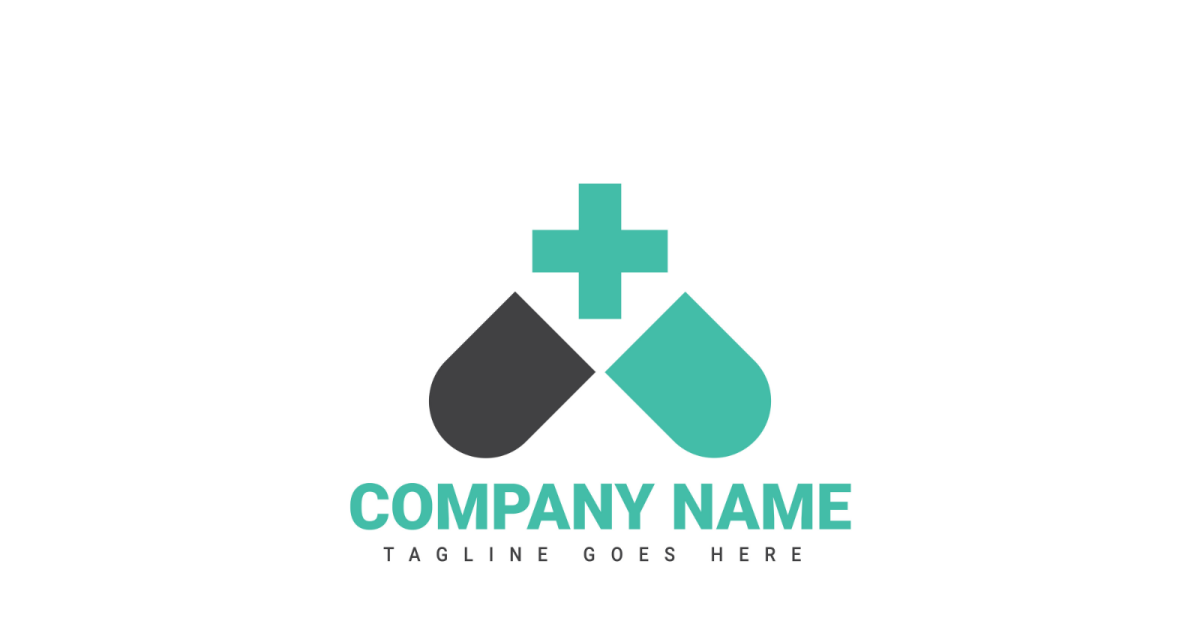 Tıbbi Vektör Logo Tasarım Şablonu #400696 - TemplateMonster