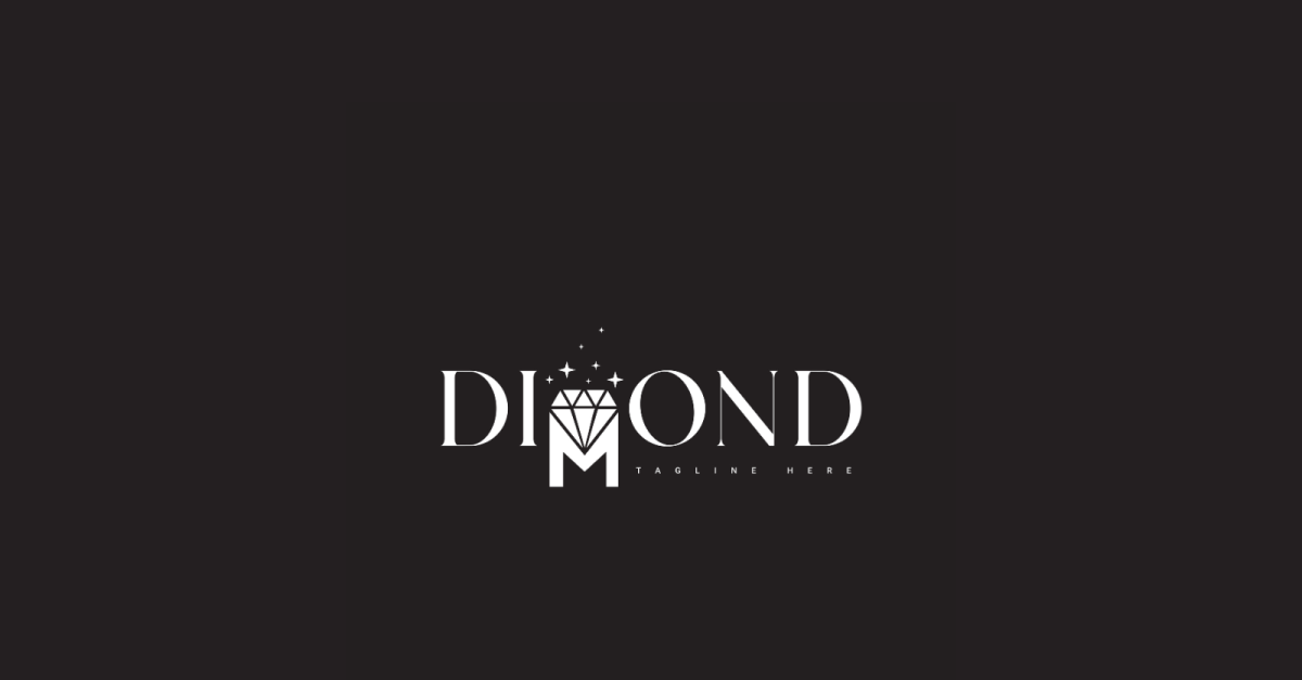 Creative Dimond Logo Design Template - TemplateMonster