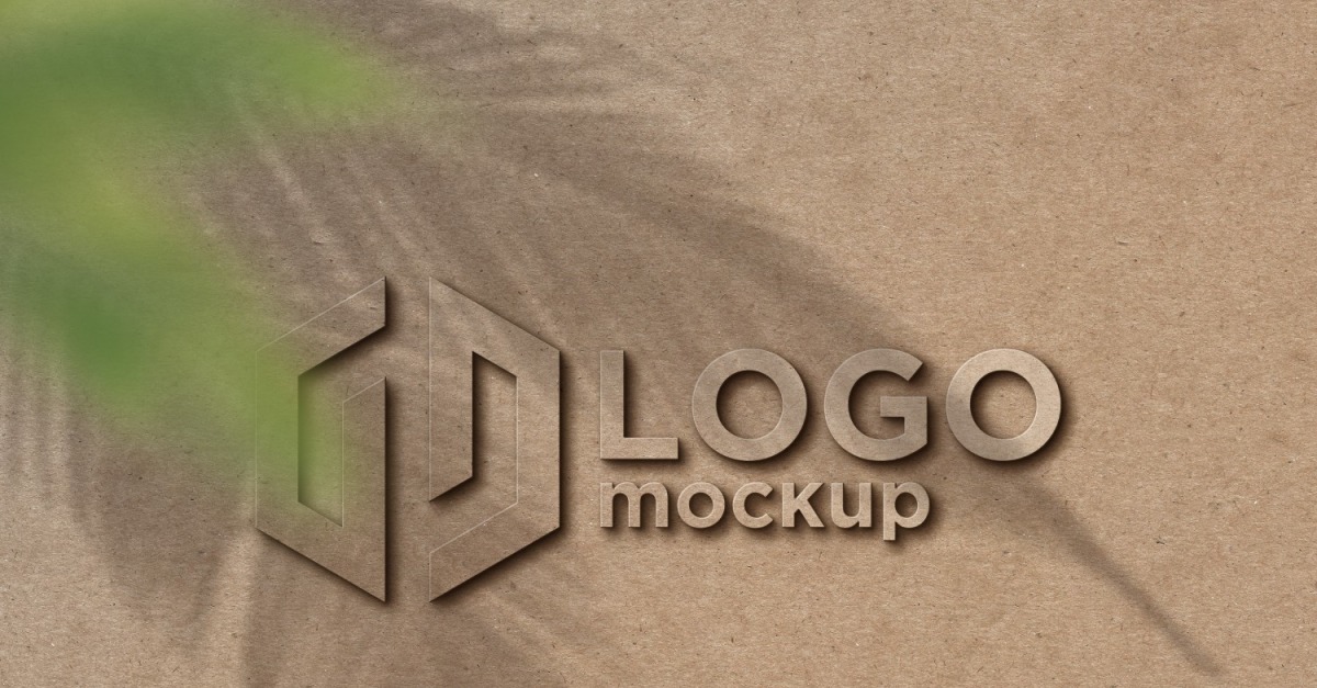 Card Board Logo Mockup Template #401366 - TemplateMonster