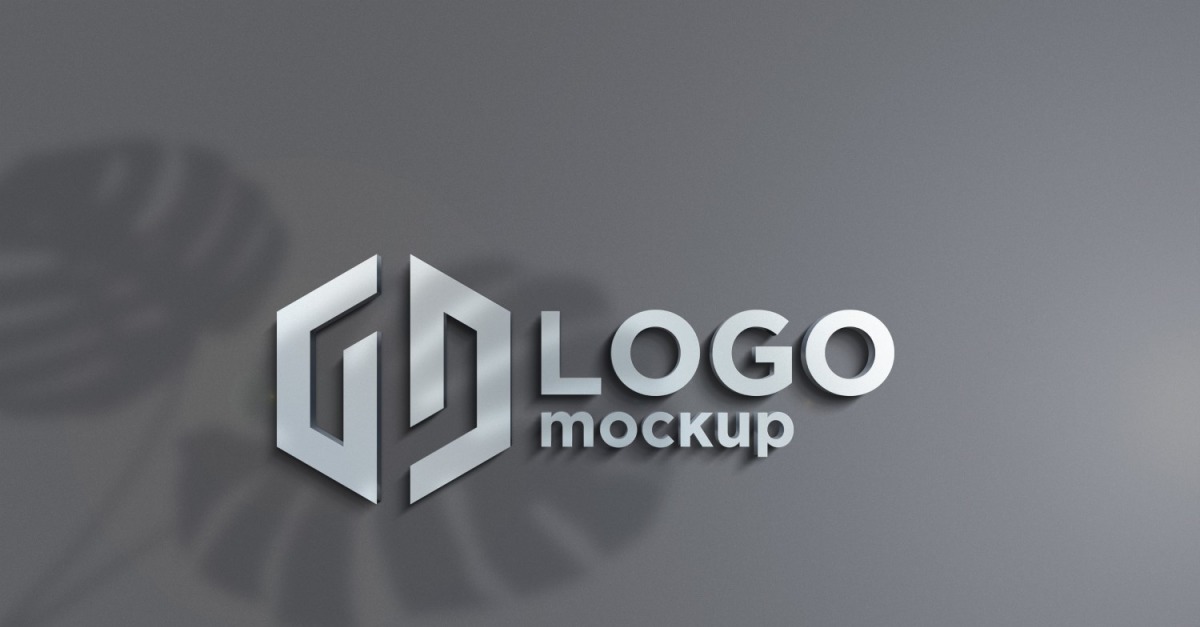 Steel Logo Mockup Template #401394 - TemplateMonster