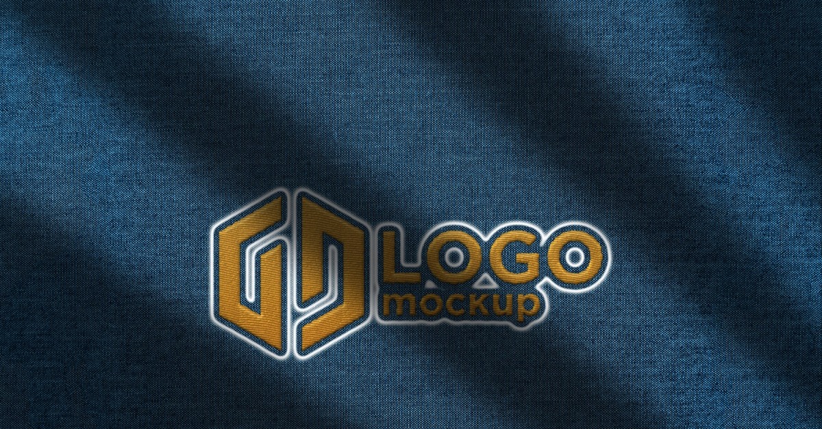 Fabric Logo Mockup Template #401427 - TemplateMonster