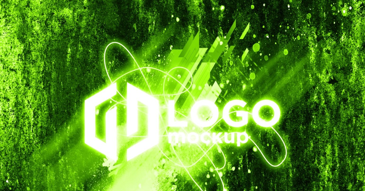 Gleam Logo Mockup Template #401490 - TemplateMonster