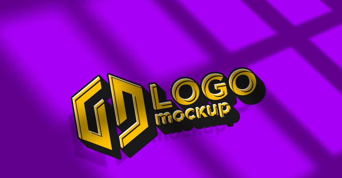 Bold Logo Mockup Template #401531 - TemplateMonster