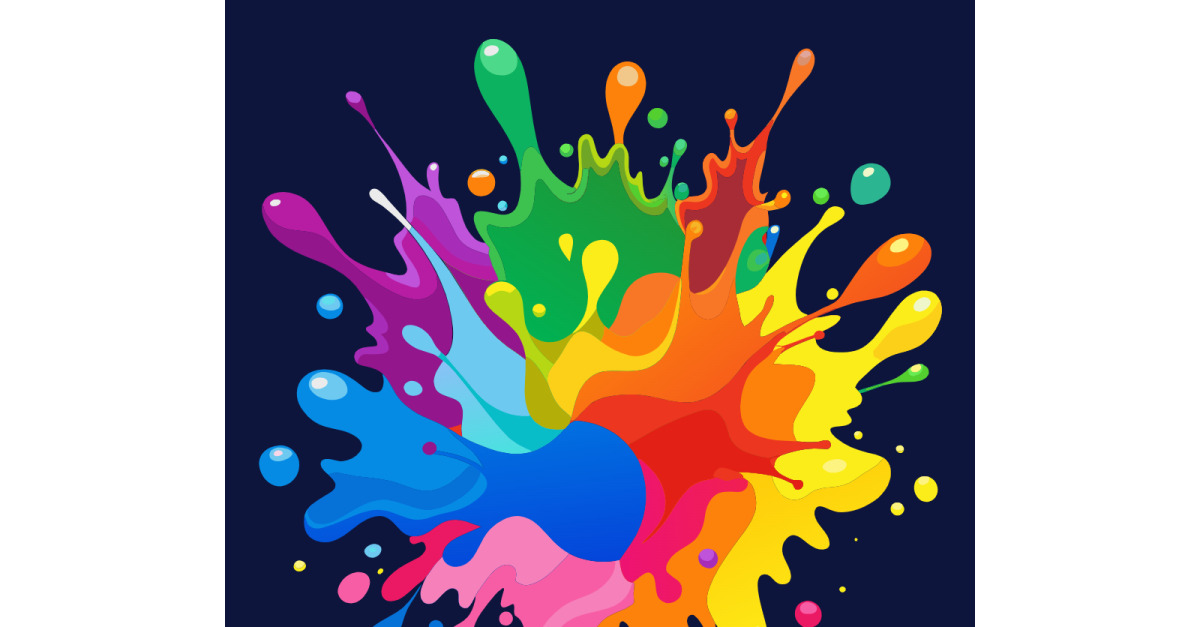 Splash Design Illustrator Vector #20 - TemplateMonster