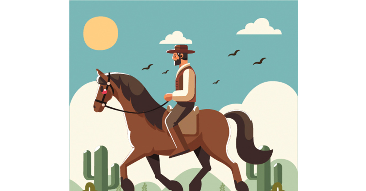 Hand Drawn Kentucky Derby Illustration - TemplateMonster