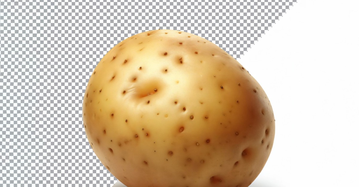 Potato Fresh Vegetable Transparent background 03