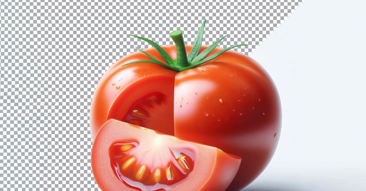 Tomato Fresh Vegetable Transparent background 01