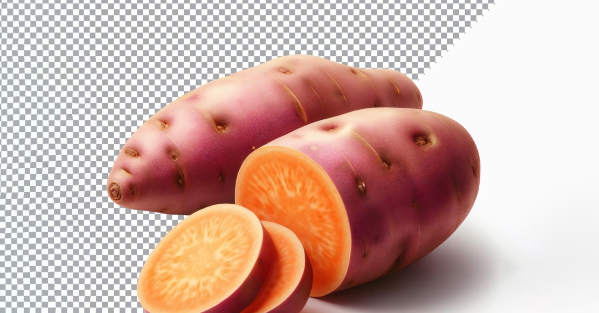 Camote Vegetal Fresco Fondo transparente 06 - TemplateMonster