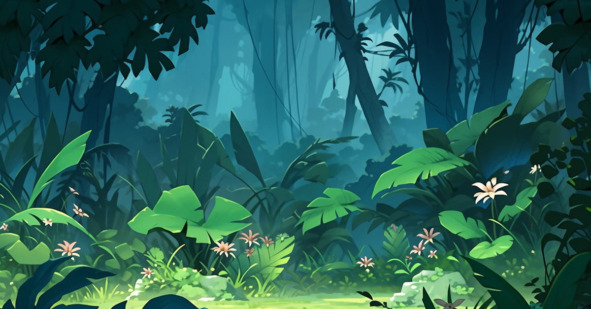 Forêt tropicale jungle background_tropical forêt tropicale background ...
