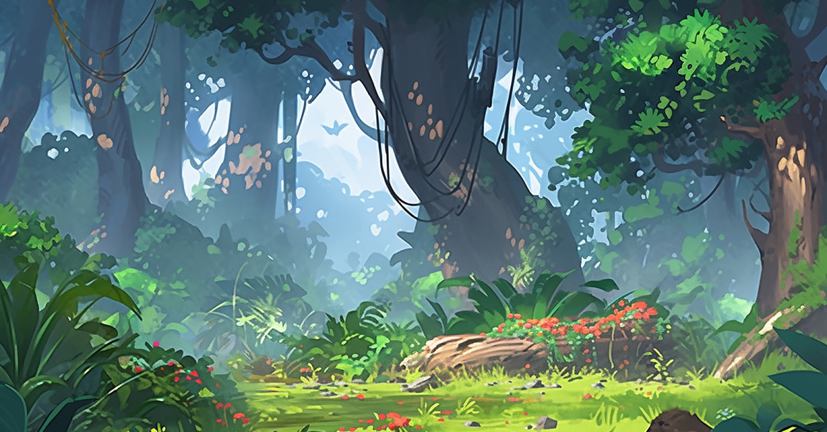 Fundo de selva tropical_fundo de floresta tropical_fundo de selva de ...