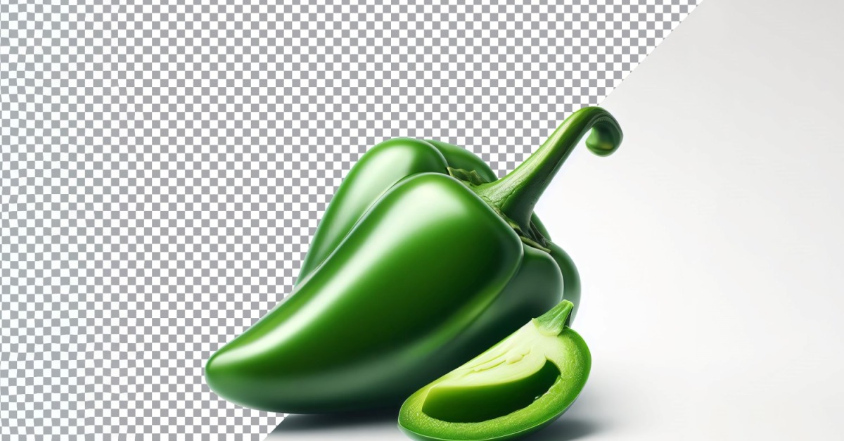Green chilli Fresh Vegetable Transparent background 01