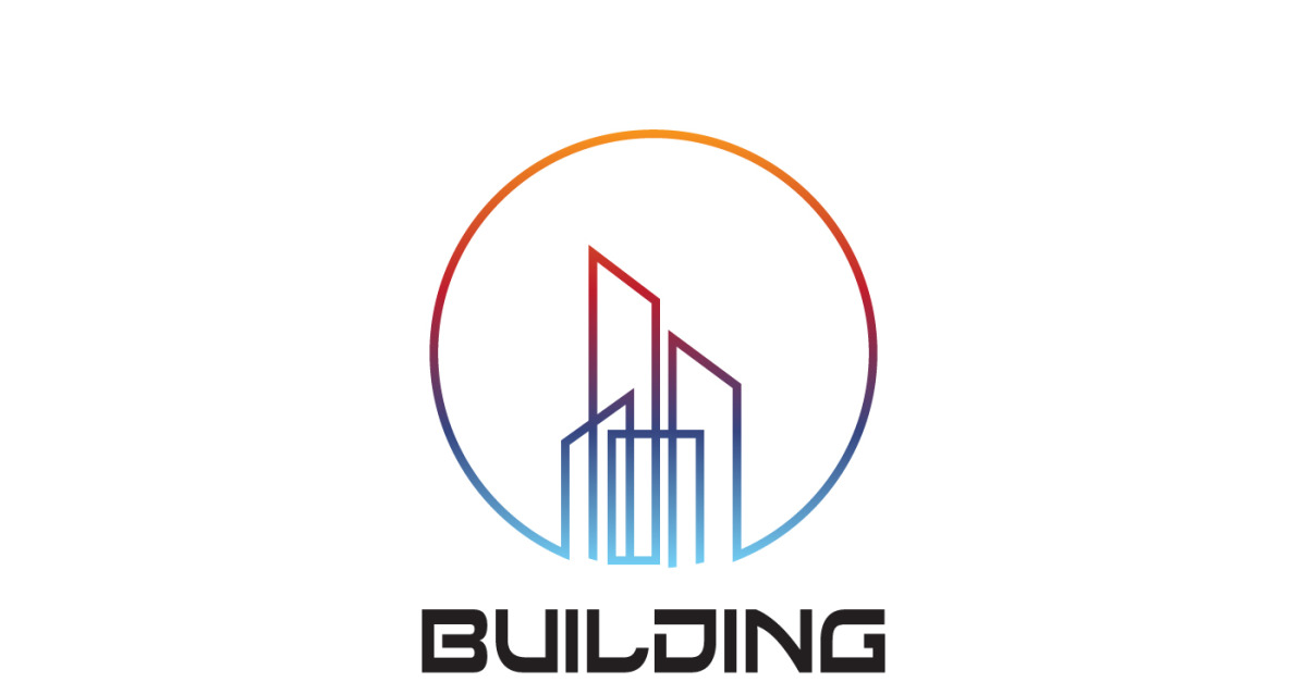 City Building Construction Logo Design V1 - TemplateMonster
