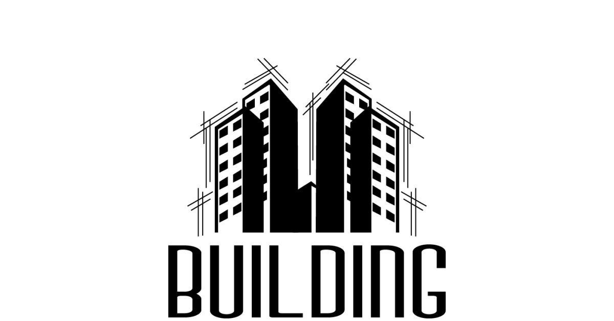 City Building Construction Logo Design V6 - TemplateMonster