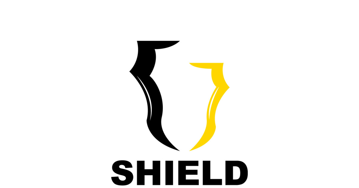 Simple Shield Logo Design Vector TemplateV1 - TemplateMonster